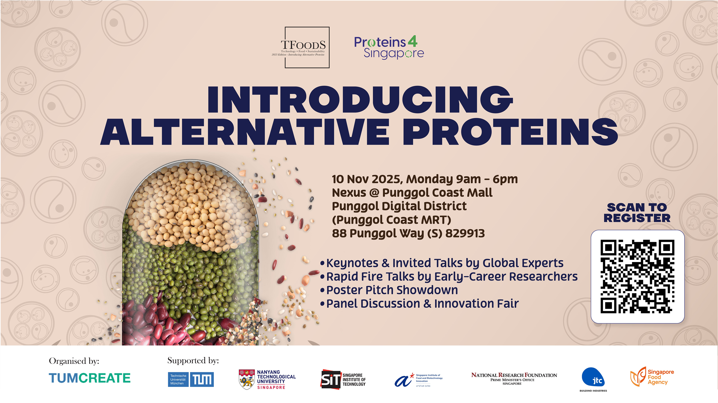 TFoodS 2025 – Introducing Alternative Proteins: Scientific Conference (By invite only)